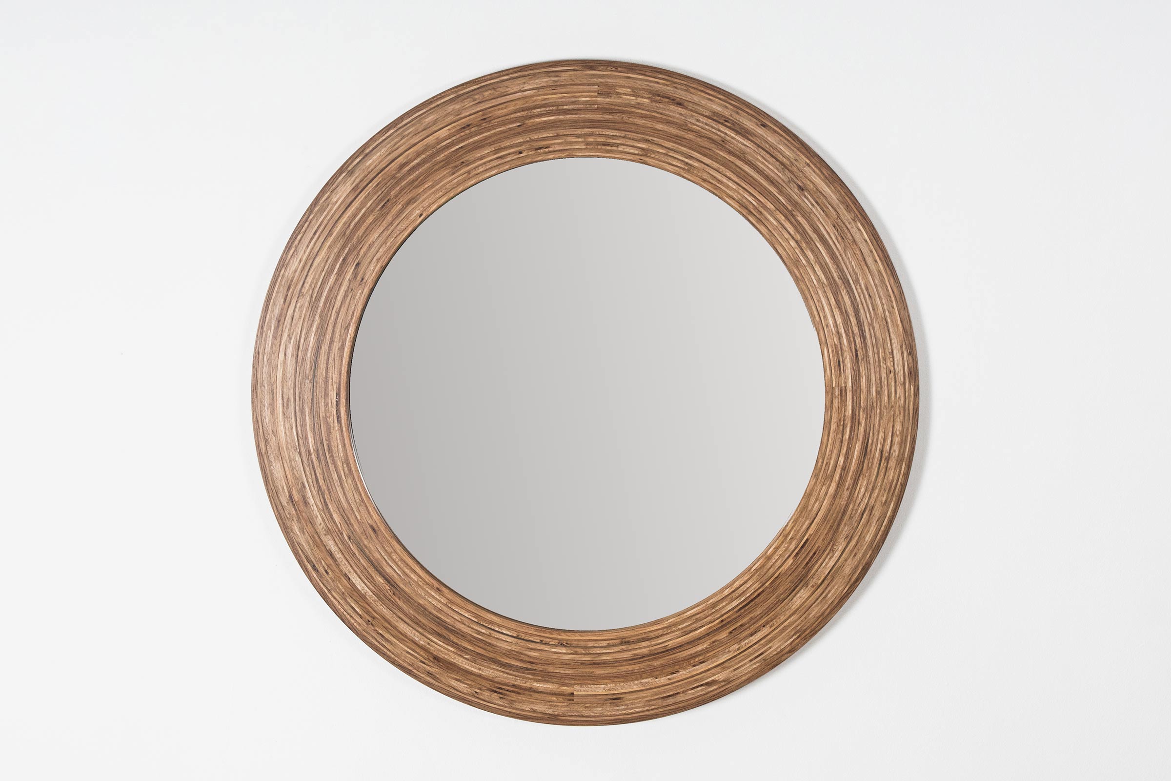 Radial Murano circular wall mirror - Edward Johnson Furniture